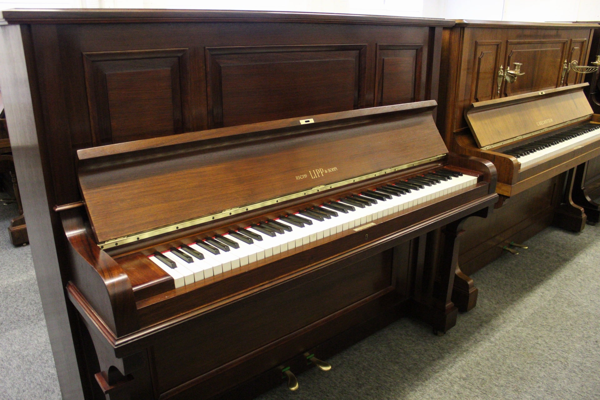 Richard Lipp, Mahogany Repolished Piano £5,500 - The Derbyshire Piano ...