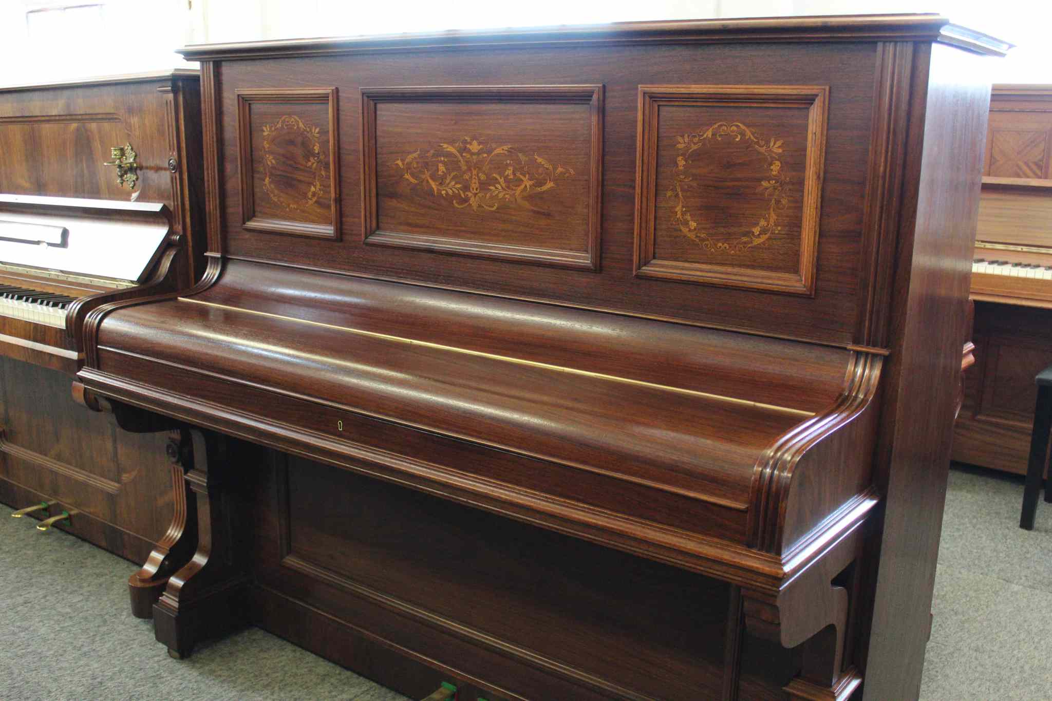 Richard Lipp, Delicately Inlaid Repolished Piano £5,500 – The ...