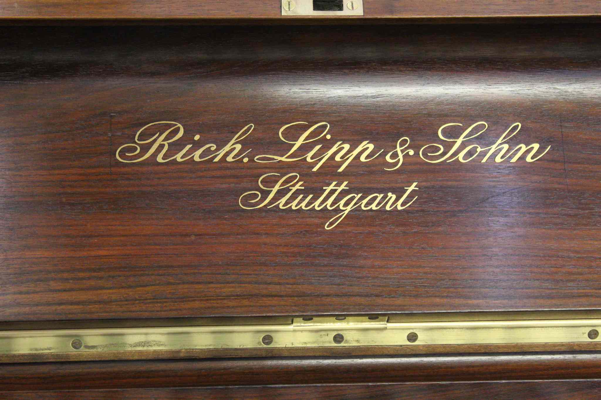 Richard Lipp, Delicately Inlaid Repolished Piano £5,500 – The ...