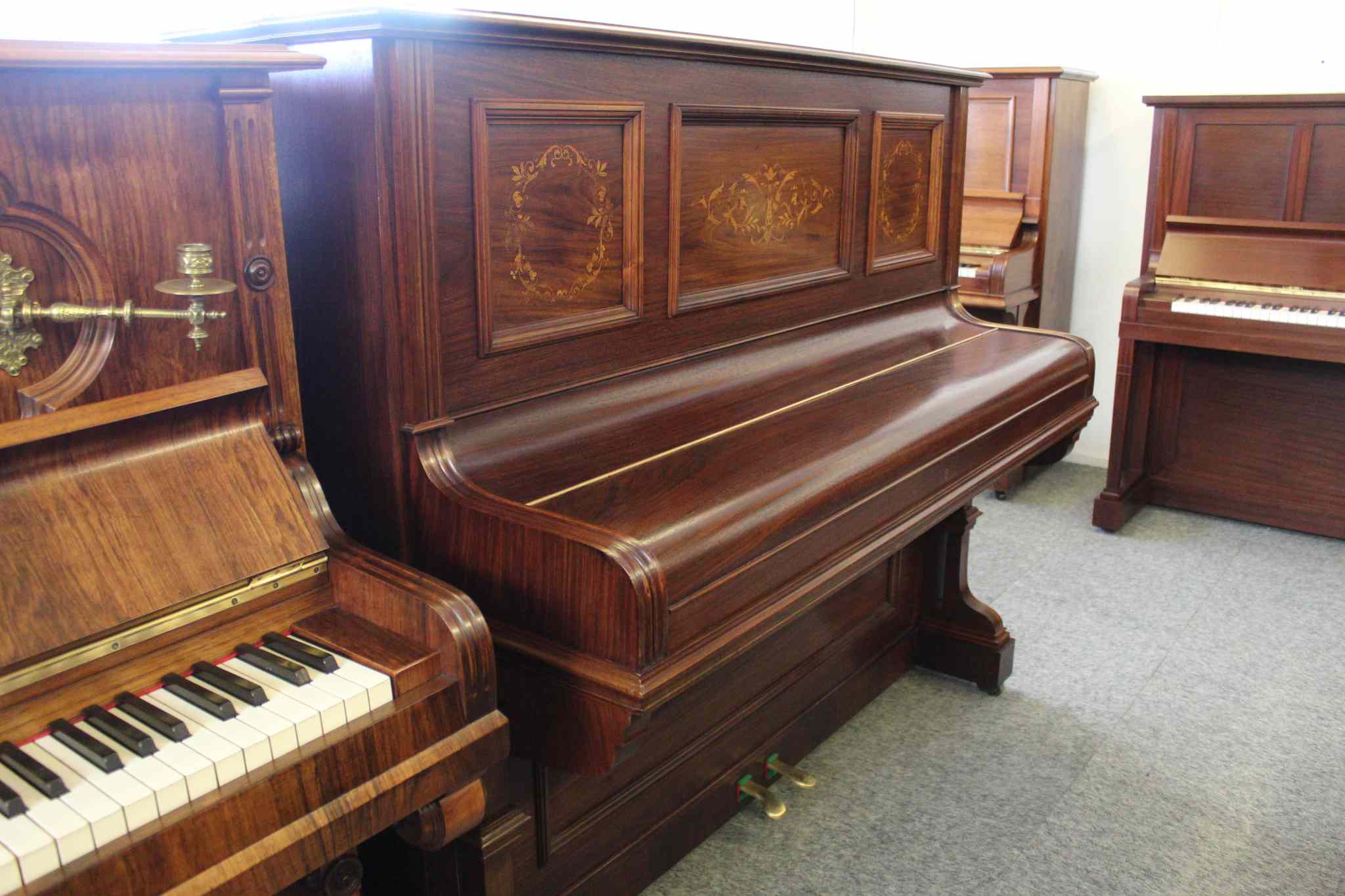 Richard Lipp, Delicately Inlaid Repolished Piano £5,500 – The ...