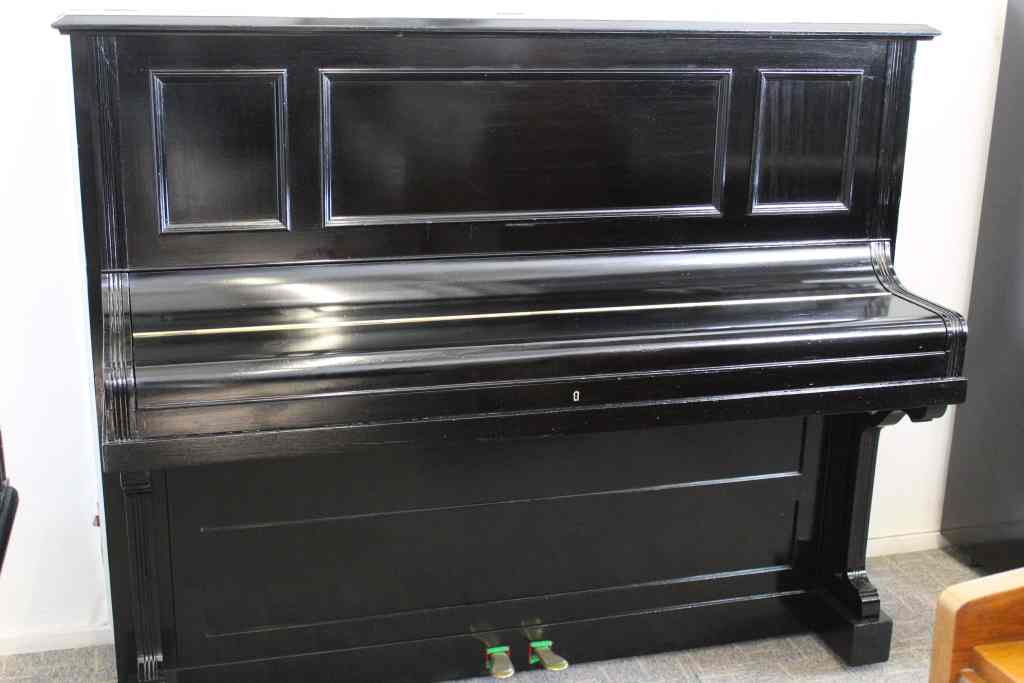 C. Bechstein, Model 9 Ebony Piano, £2,900 – The Derbyshire Piano Workshop