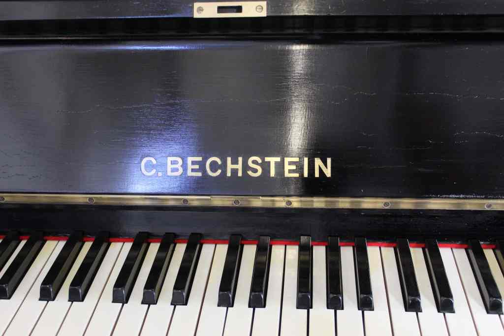 C. Bechstein, Model 9 Ebony Piano, £2,900 – The Derbyshire Piano Workshop