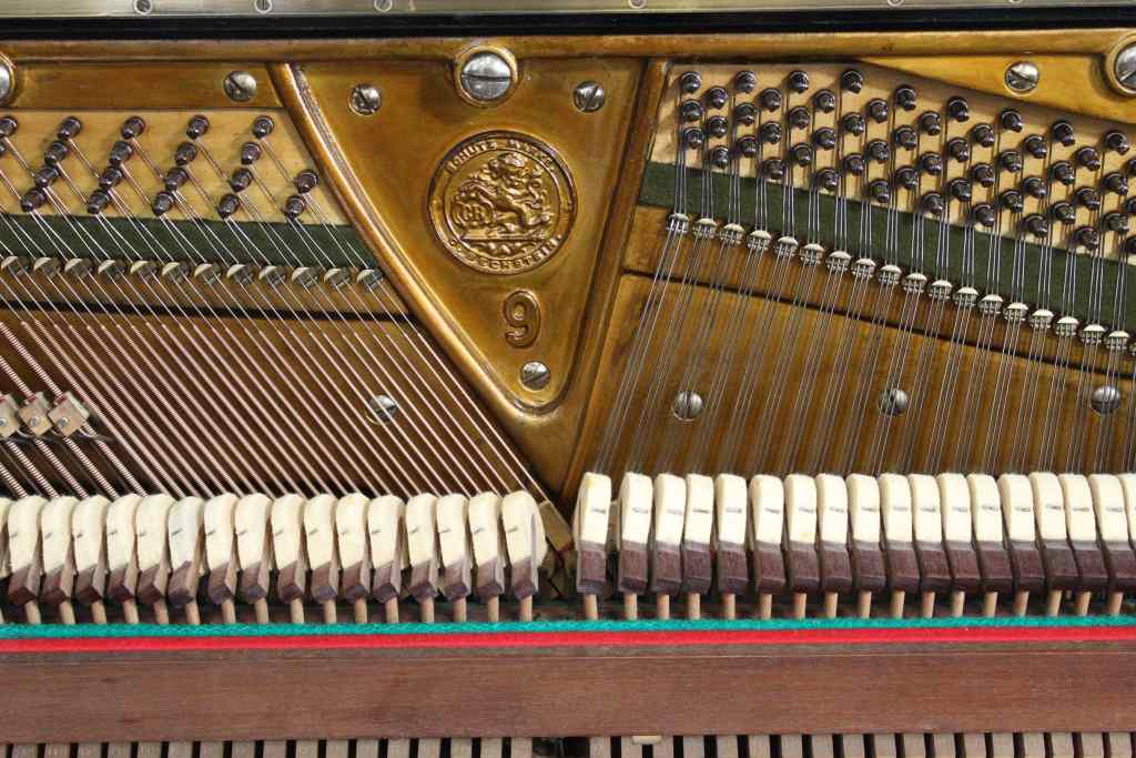 C. Bechstein, Model 9 Ebony Piano, £2,900 – The Derbyshire Piano Workshop